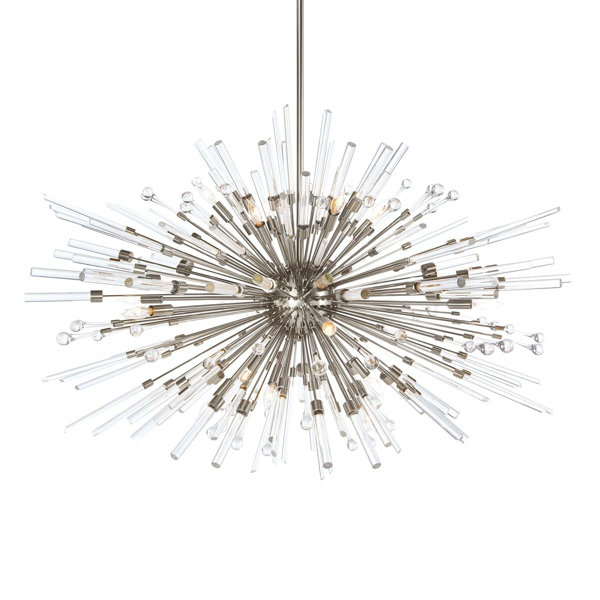 Everly Quinn Howland 18 - Light Dimmable Sputnik Chandelier | Wayfair