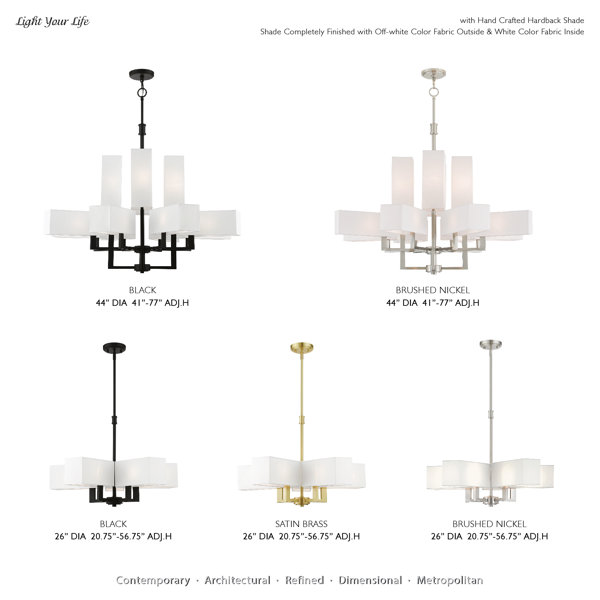 Wade Logan® Azil Extra Large Foyer Chandelier | Wayfair