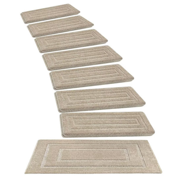 Latitude Run® Ravleen Stair Tread 14pcs With 1pcs Match Landing Mat ...