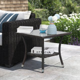 Glass Patio Tables You'll Love | Wayfair
