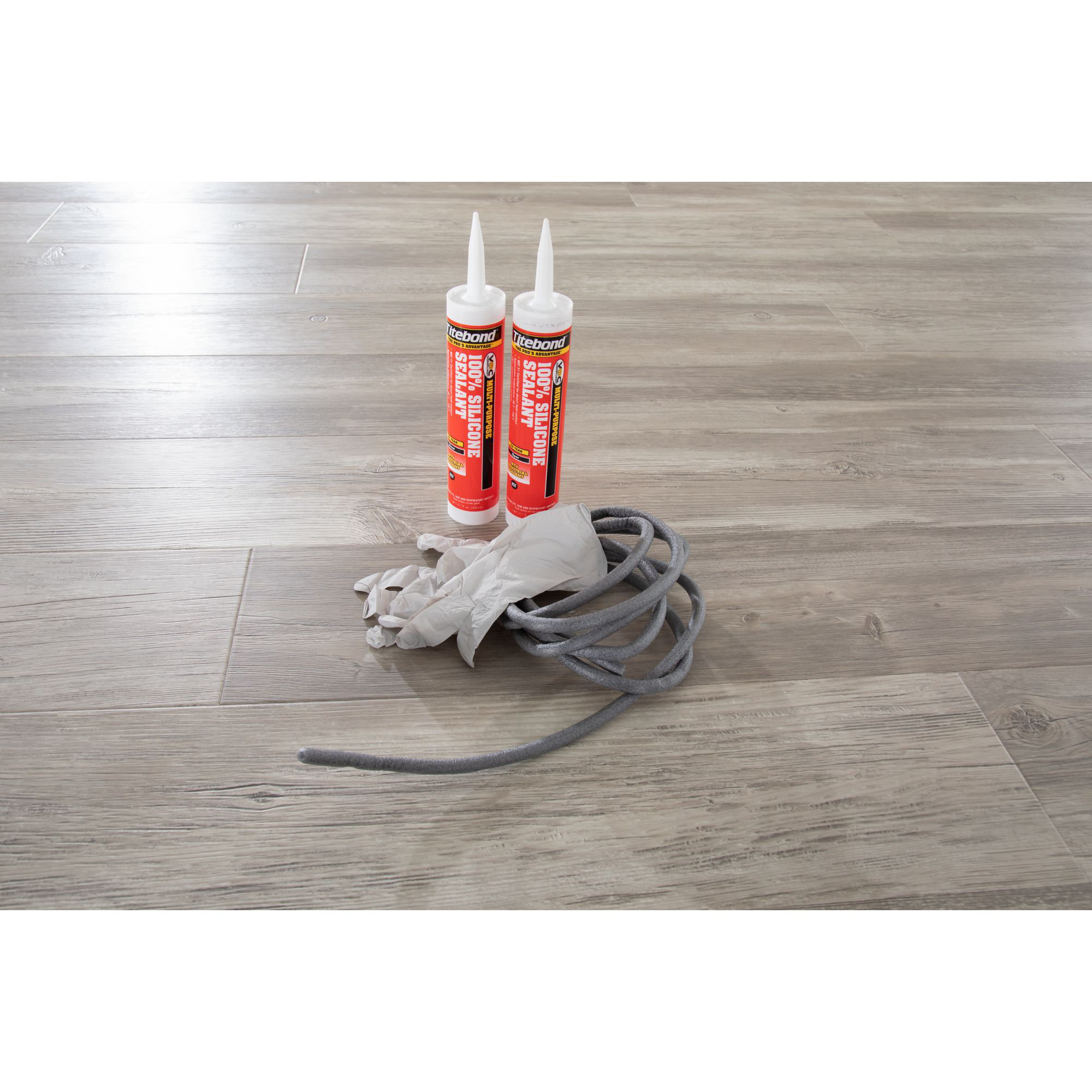 Mohawk Perimeter Sealing Kit With Foam Backer Rod, Latex Gloves, And ...