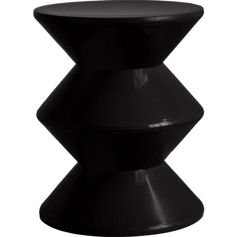 Wrought Studio™ 15" Wide Side Table In ABS Plastic With Double ...
