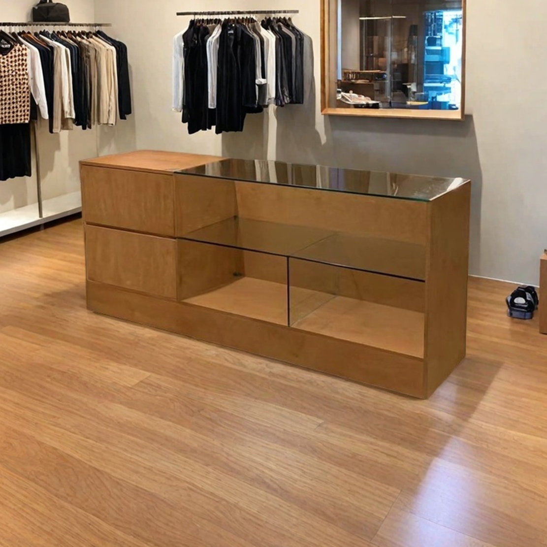 BILBRA Fashion Retro Style Display Cabinet | Wayfair