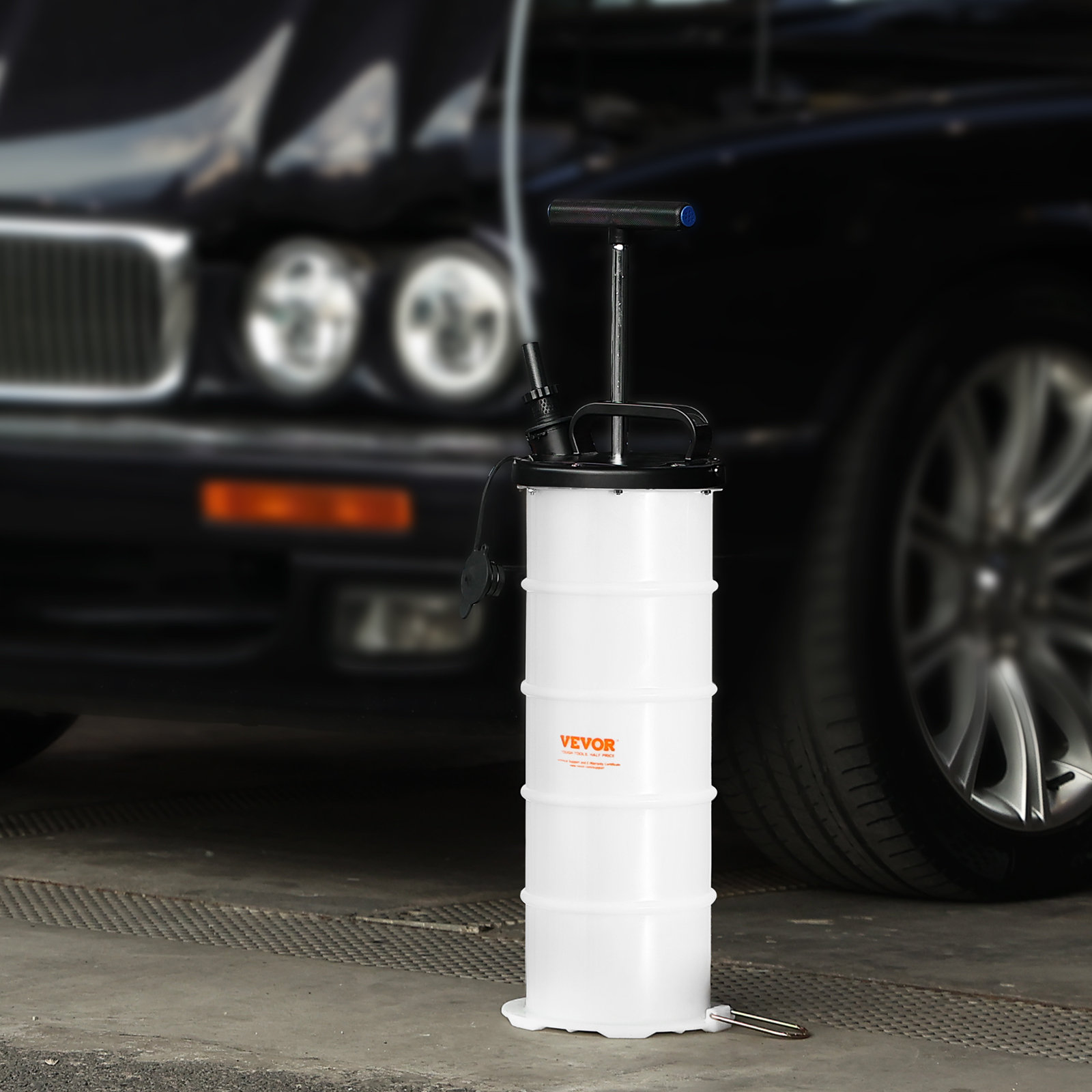 VEVOR Fluid Extractor, 1.74 Gallons (6.5 Liters), Manual Hand-Operated ...