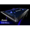 Atomic Game Tables 90" 4 -Player Air Hockey Table with Digital ...