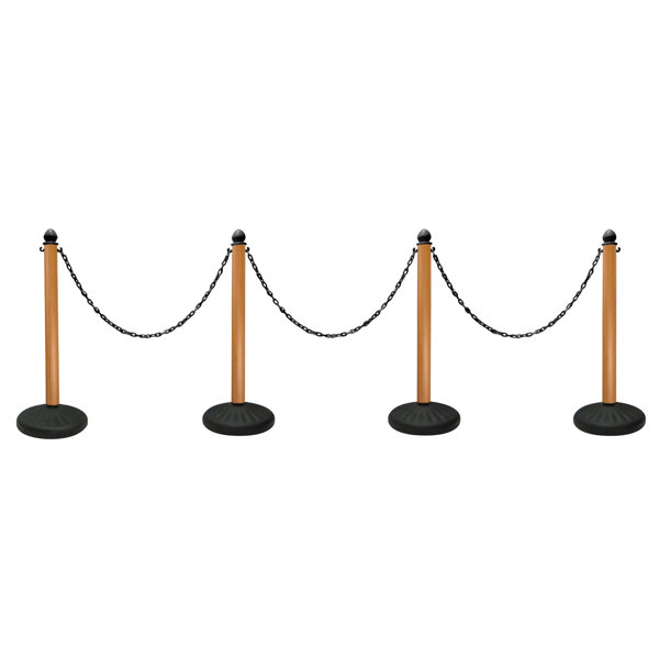 VIP Crowd Control 40.00'' H x 14'' W Plastic Stanchion System | Wayfair