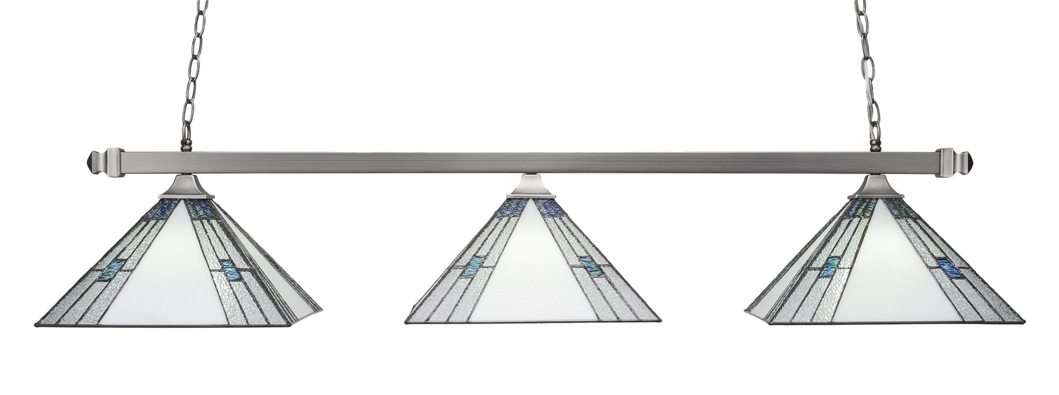 Millwood Pines Square 3 Light Bar | Wayfair