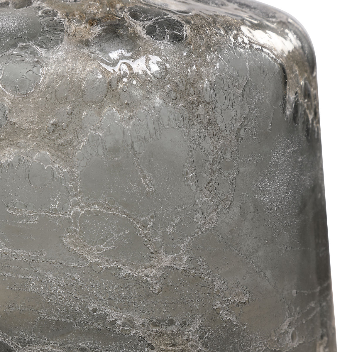 Williston Forge 2 Piece Maddy Charcoal/Taupe/Silver Glass Decorative ...