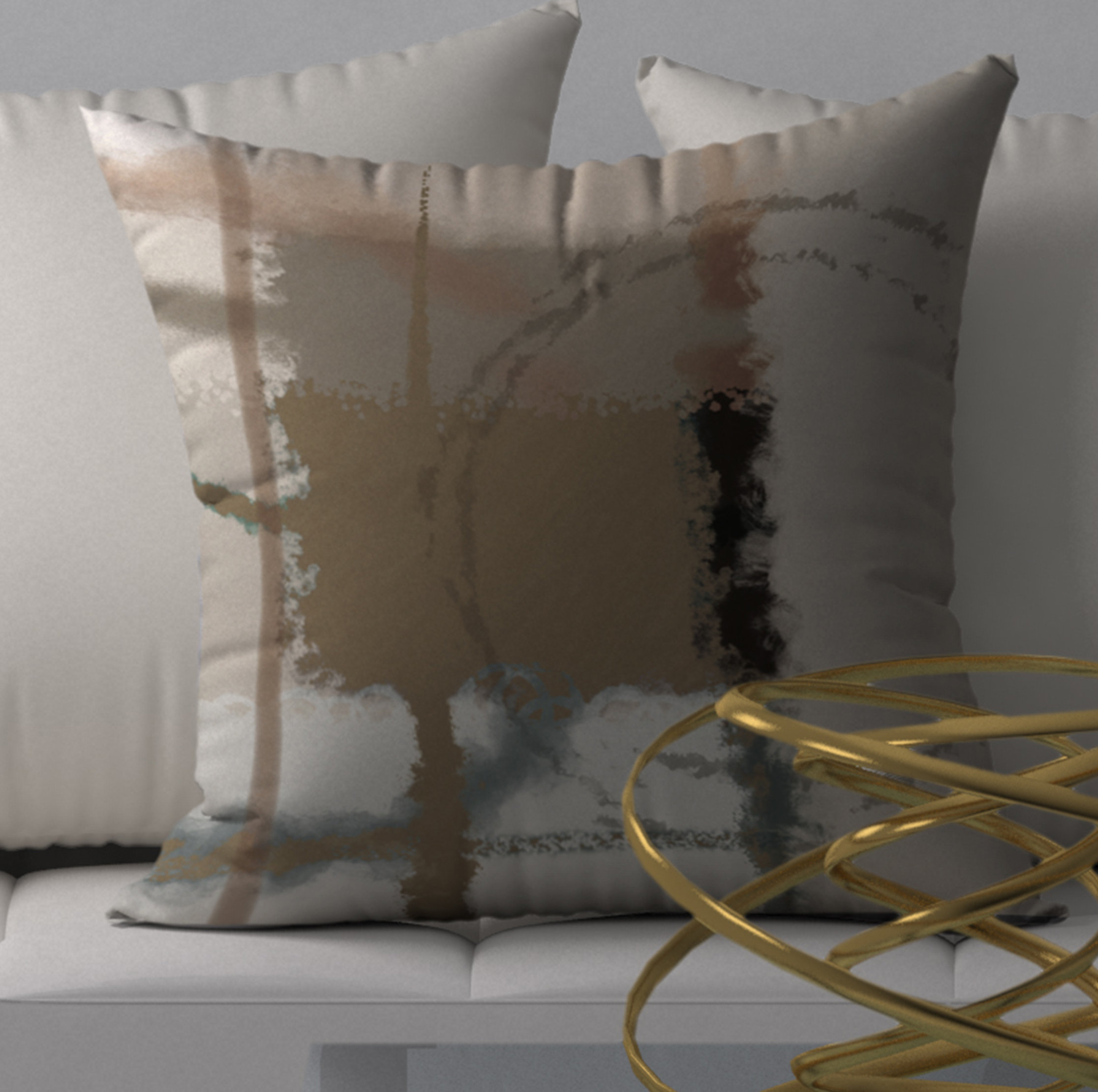 LeRoi Products 20th Century Prize Square Pillow Cover & Insert | Wayfair