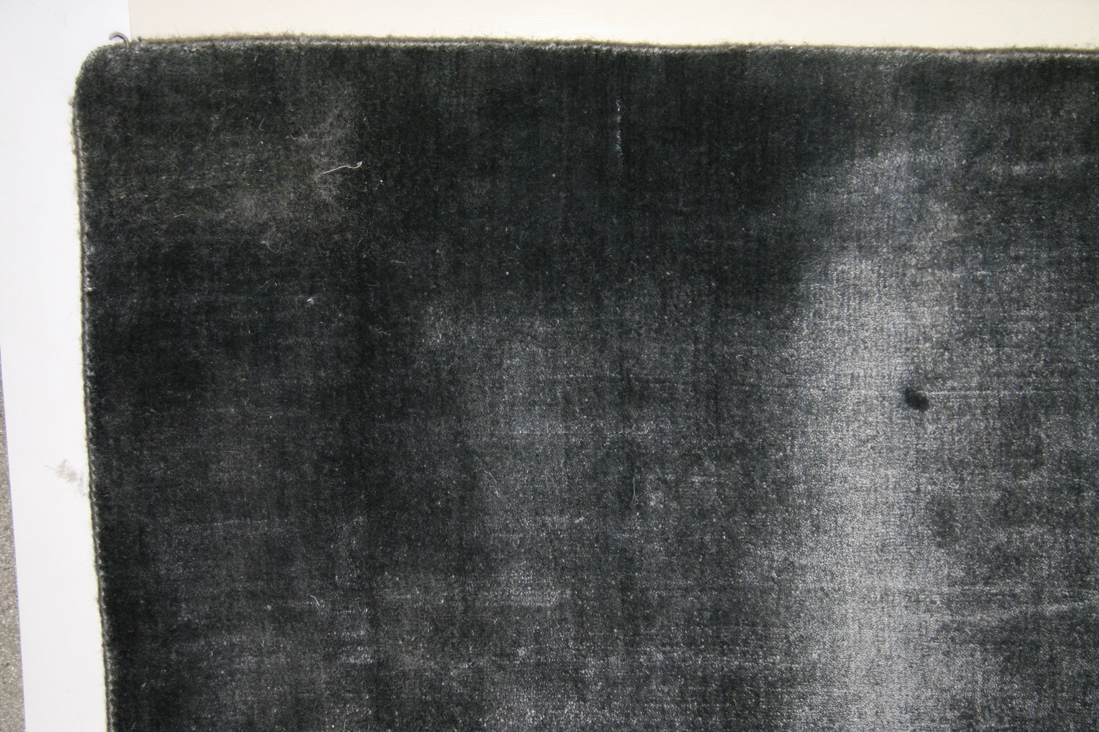 Aga John Oriental Rugs One-of-a-Kind Hand-Knotted Steel Gray 11' x 13 ...