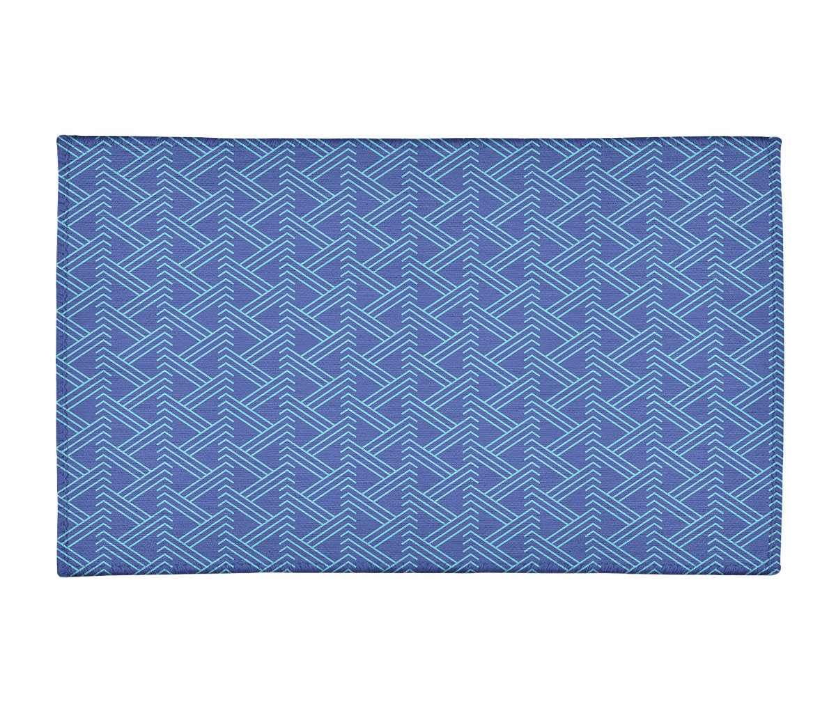 East Urban Home Full Colour Zig Zag Pattern Poly Chenille Rug - Wayfair ...