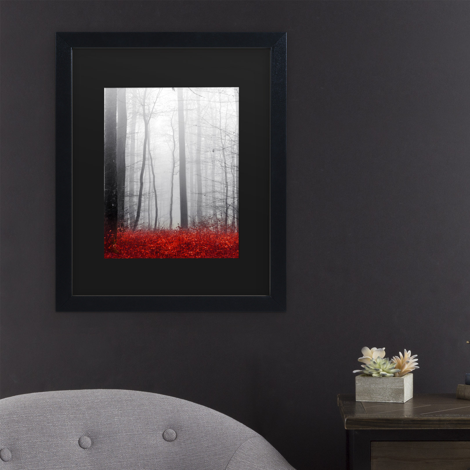 Winston Porter 'Little Red Carpet' Framed Photographic Print on Canvas ...