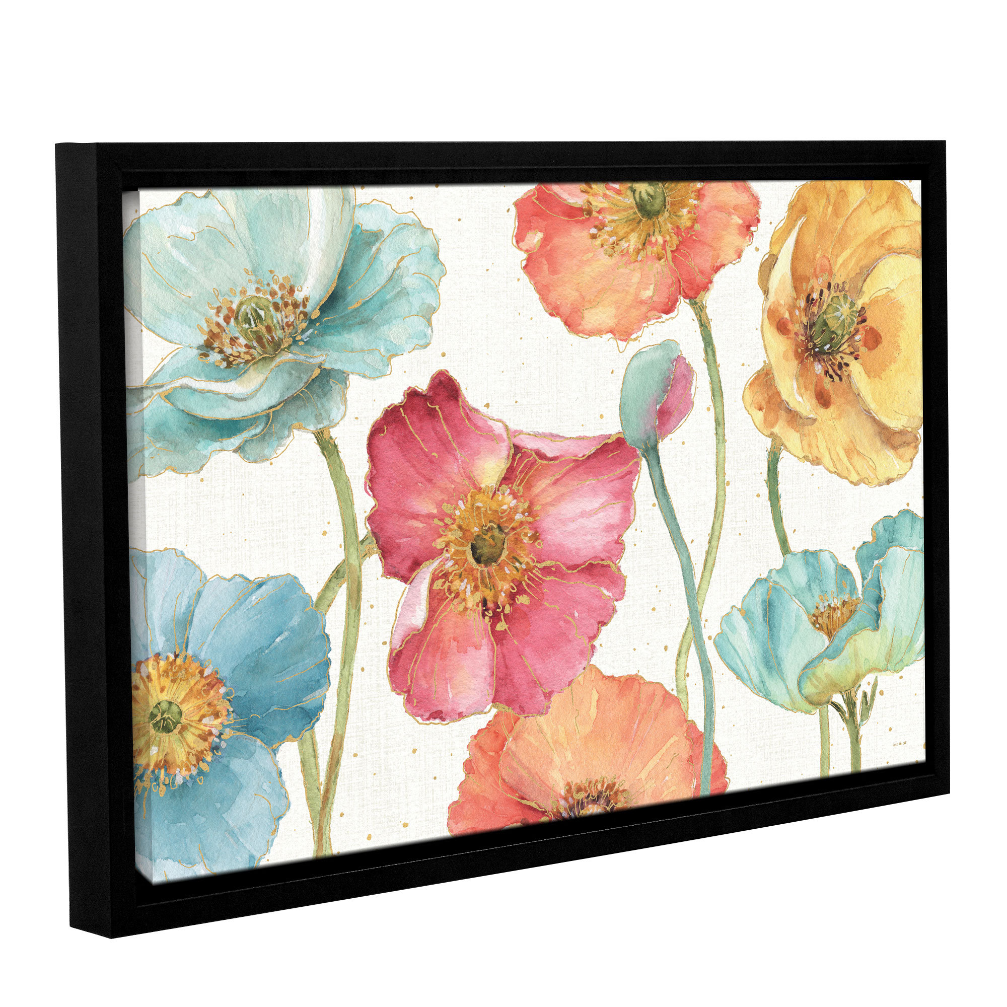Winston Porter Spring Softies I Framed Painting Print on Wrapped Canvas ...