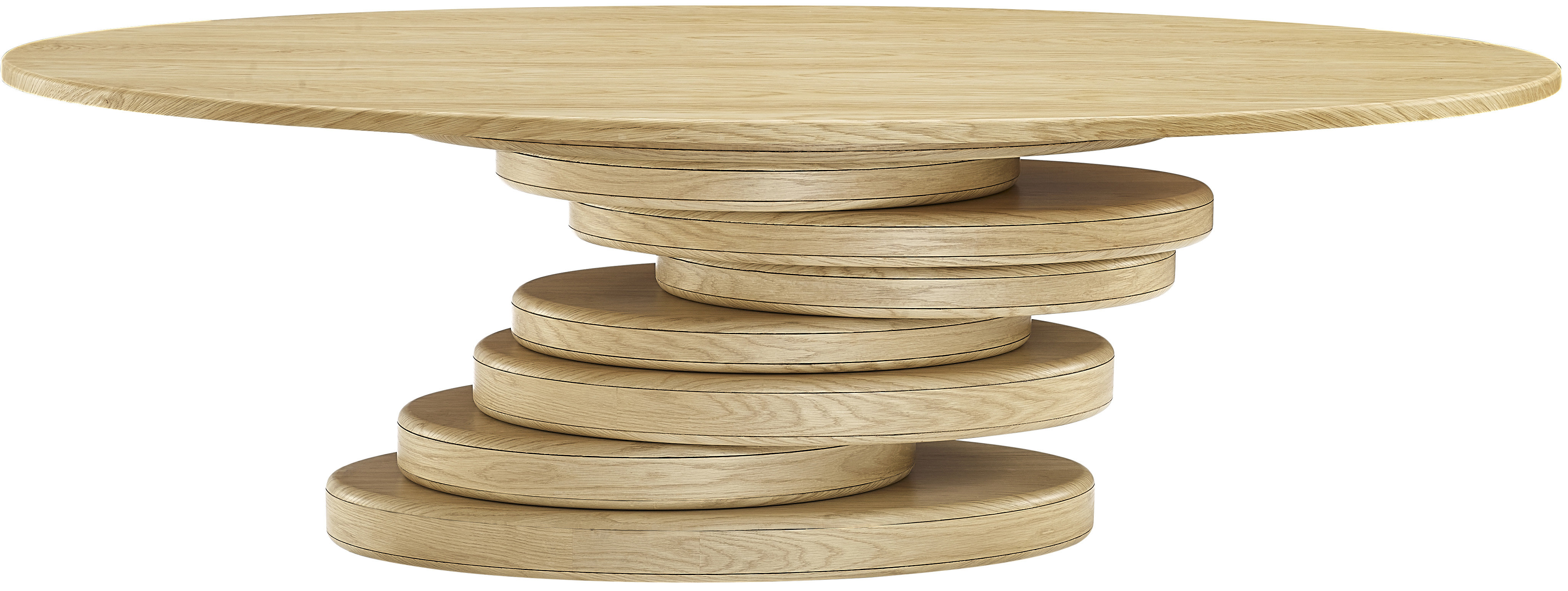 Wrought Studio Husnaa 90" Pedestal Dining Table - Wayfair Canada