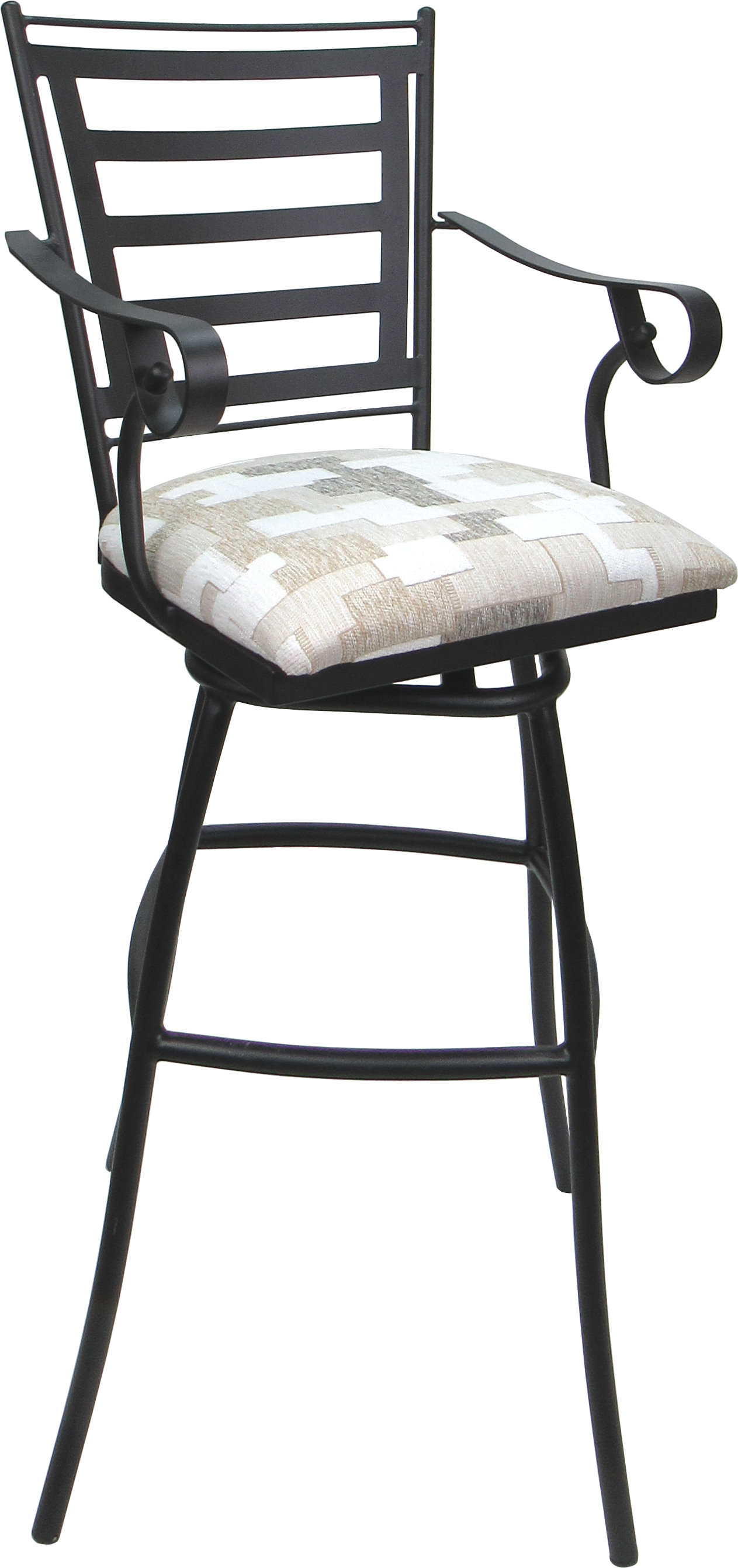 Lark Manor™ Outdoor Indoor Counter Stool 26" Seat With Arms | Wayfair