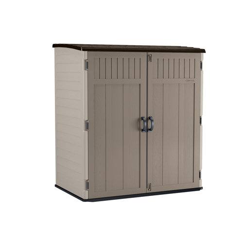 Suncast 6 ft. W x 4 ft. D Resin Vertical Tool Shed & Reviews - Wayfair ...