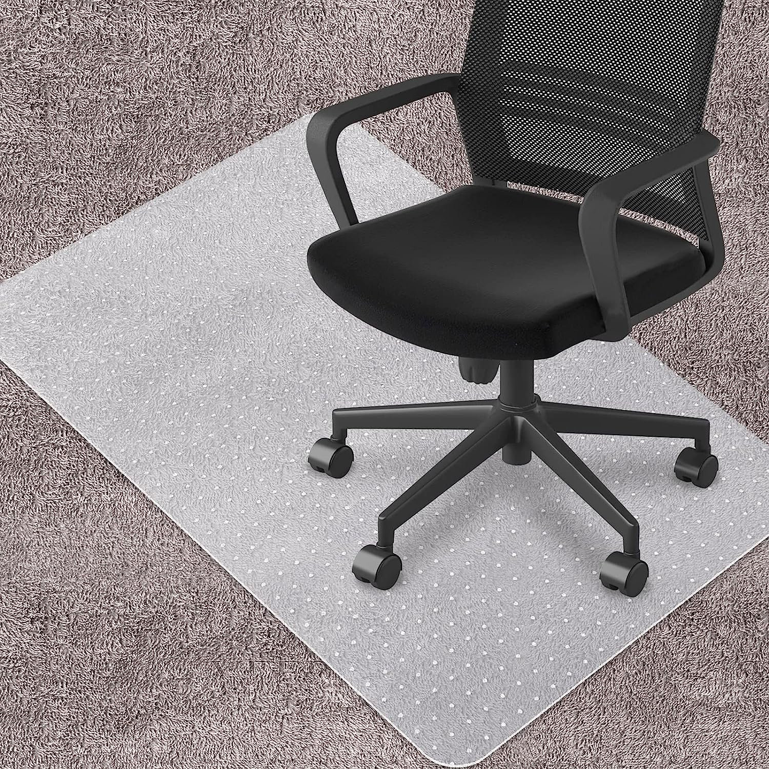 MeetingHome Low Pile Carpet Rectangle Chair Mat | Wayfair