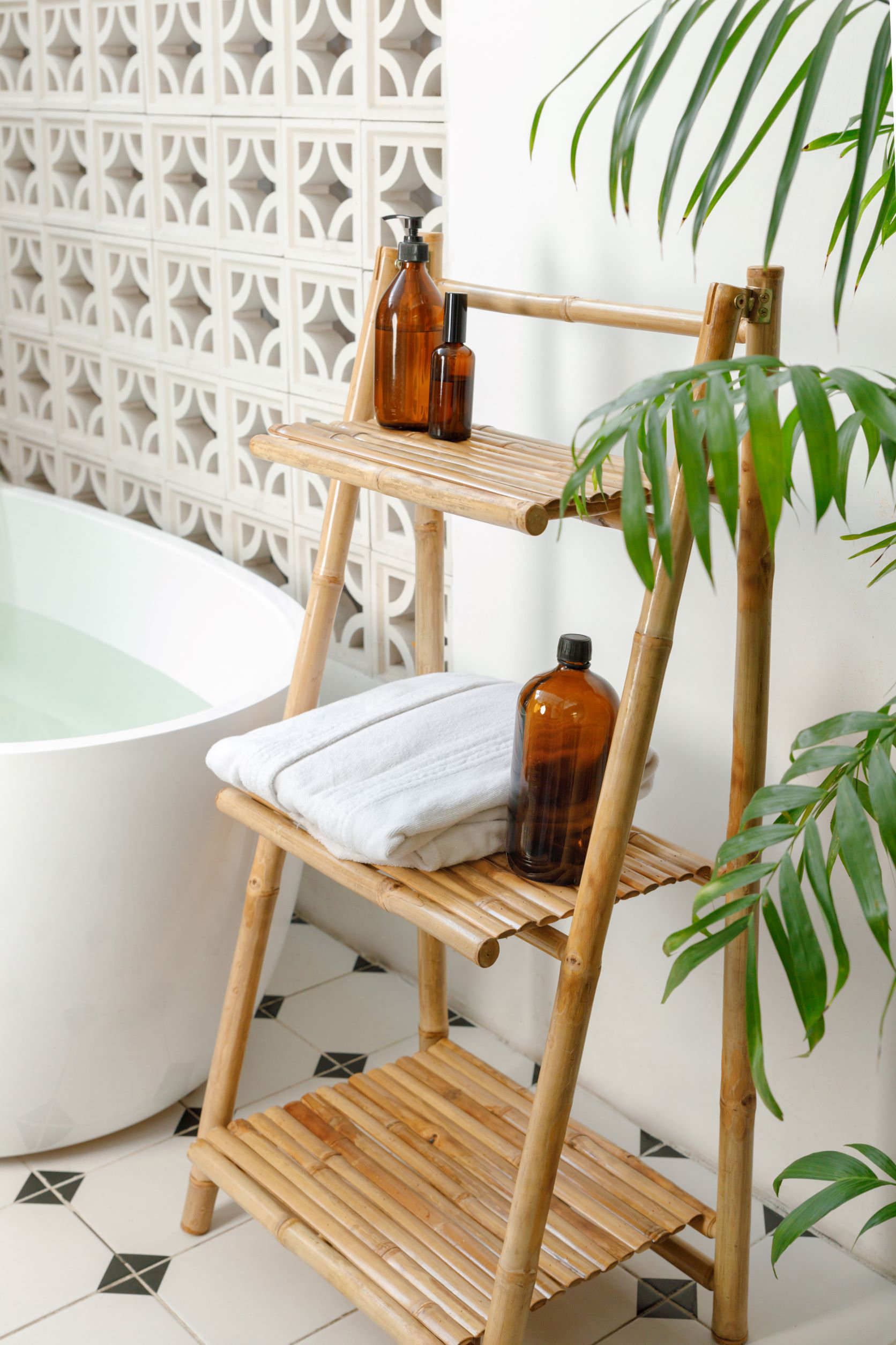 Bay Isle Home™ Carlean Solid Bamboo Wood Shelf | Wayfair