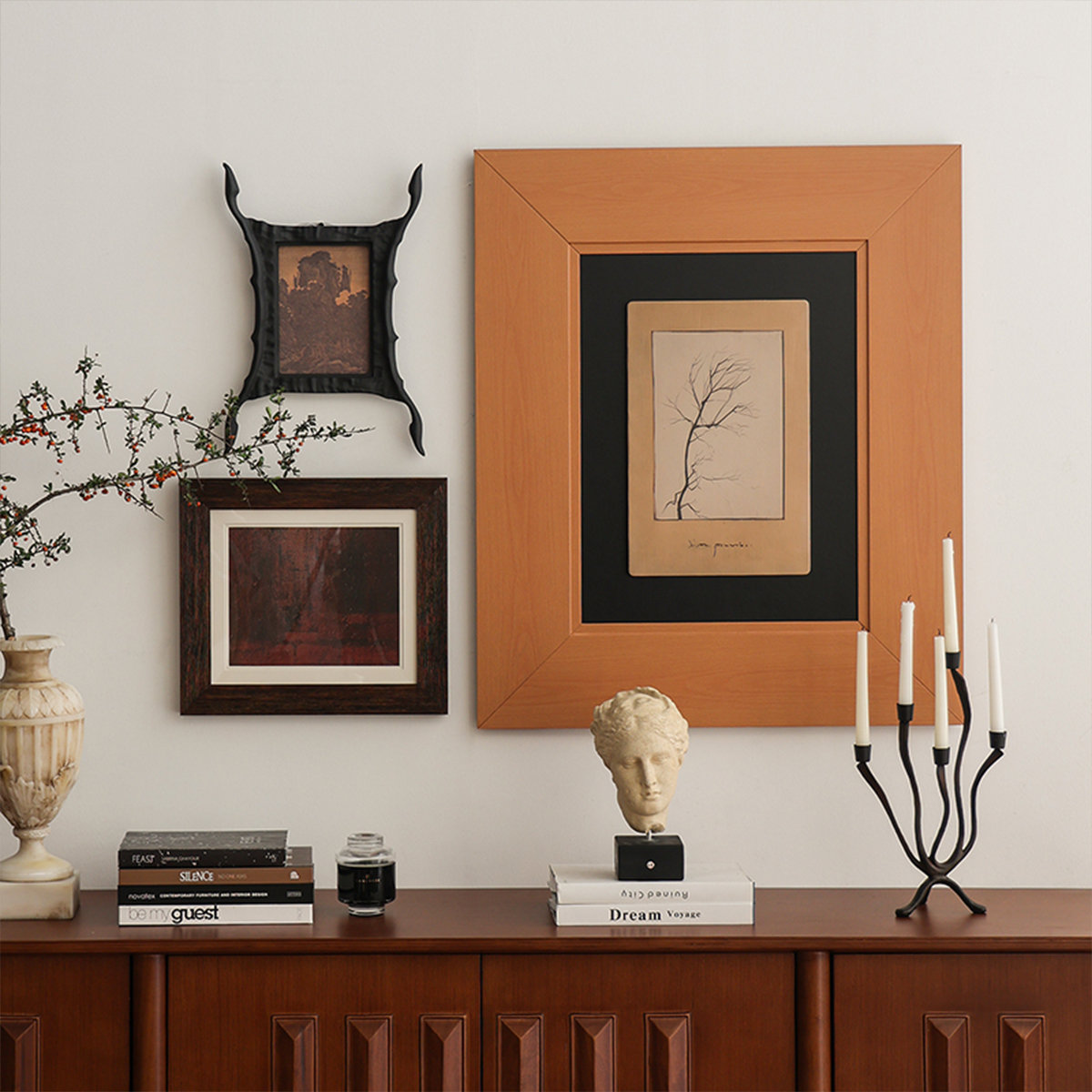 Organix Oasis French ancient style wood carving sandstone painting old ...