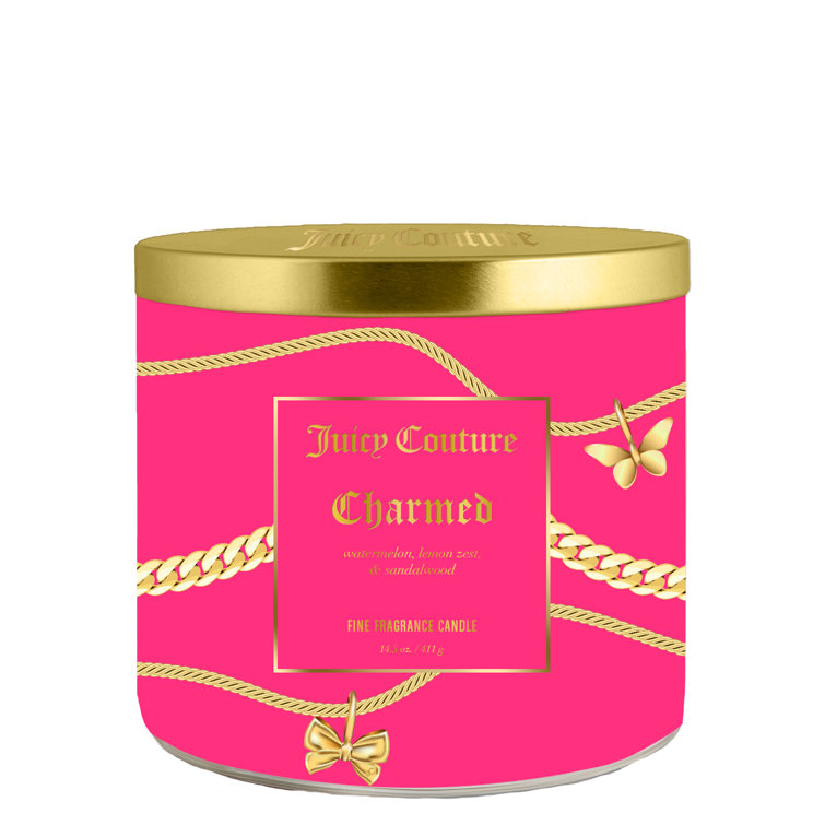 Juicy Couture Charmed Scented Designer Candle | Wayfair