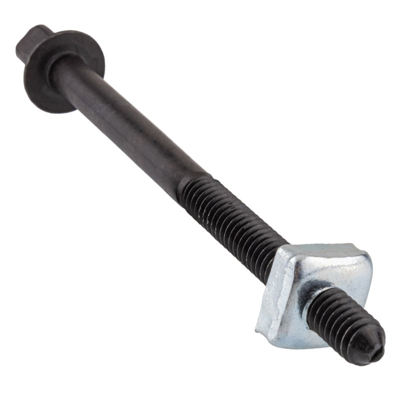 UNIQANTIQ HARDWARE SUPPLY Black Steel Antique & Poster Style Bed Bolt ...