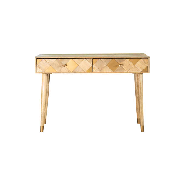 Loon Peak® Shreffler 47'' Solid Wood Console Table | Wayfair