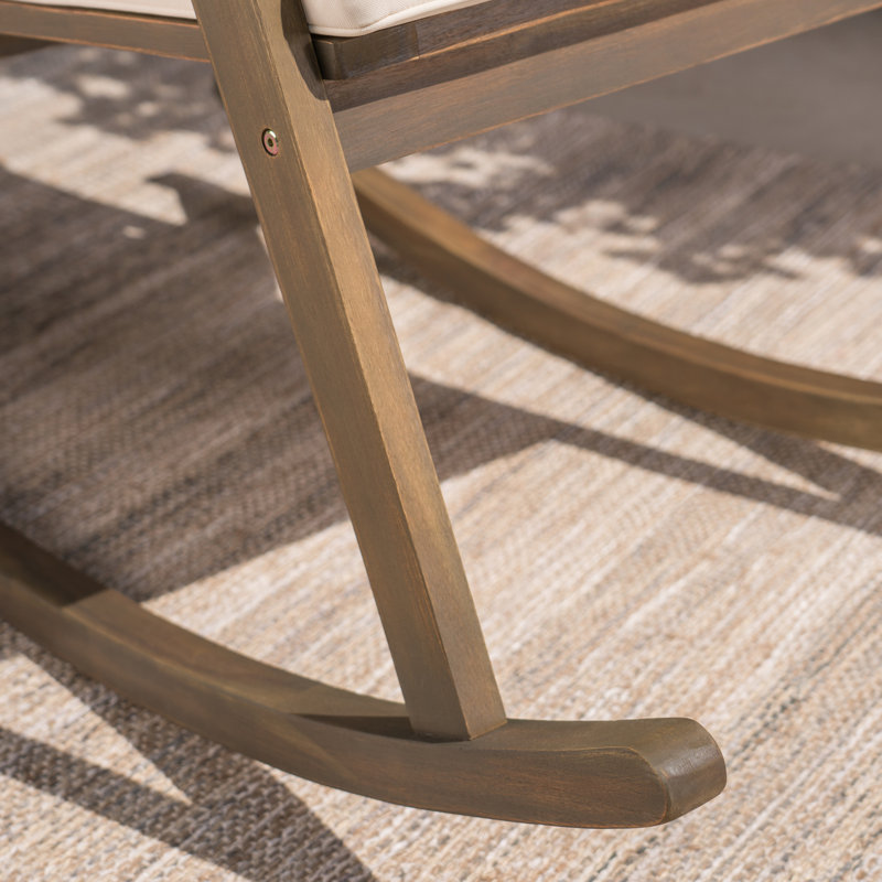Union Rustic Outdoor Rocking Chair & Reviews | Wayfair
