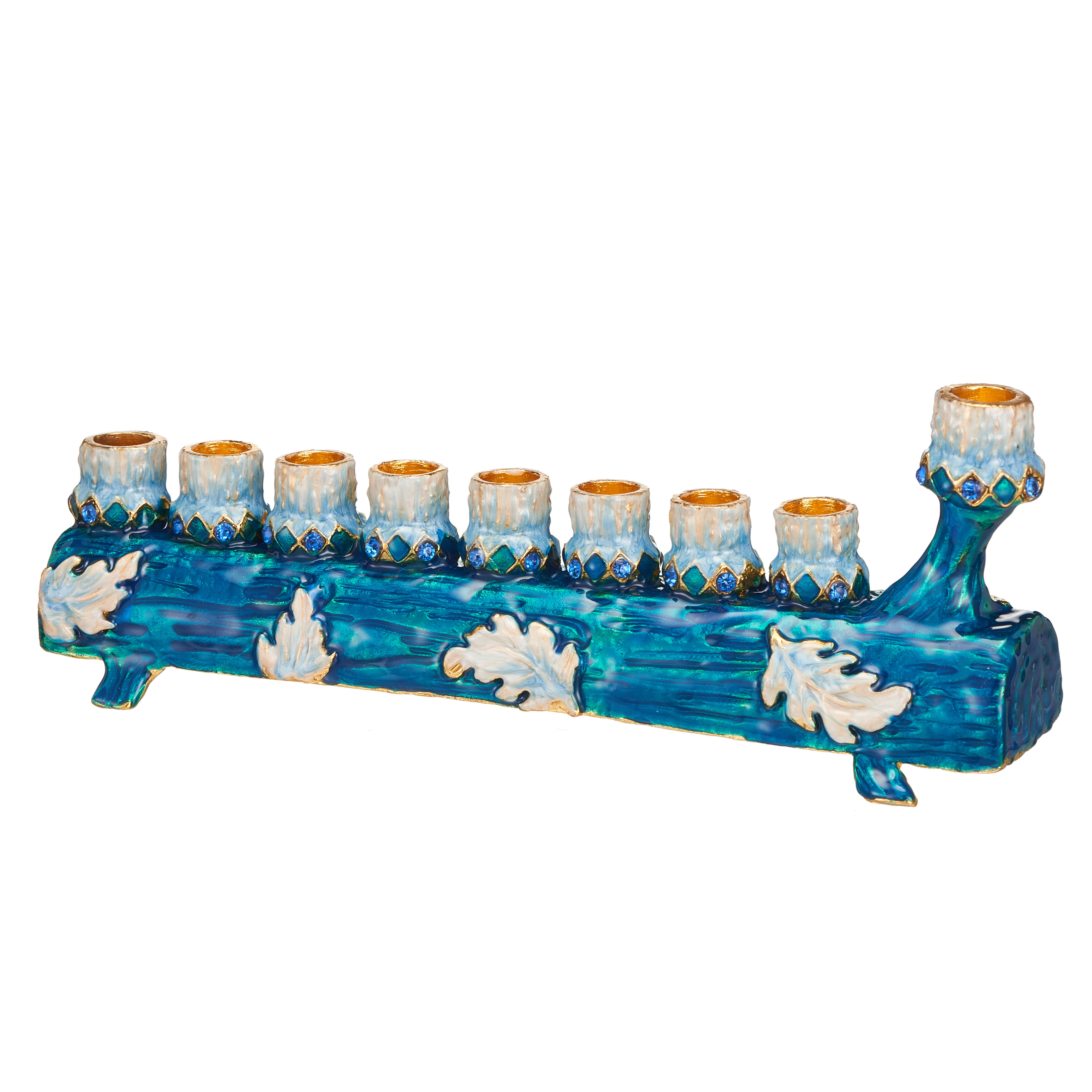 Matashi Crystal Matashi Hand Painted Menorah | Wayfair