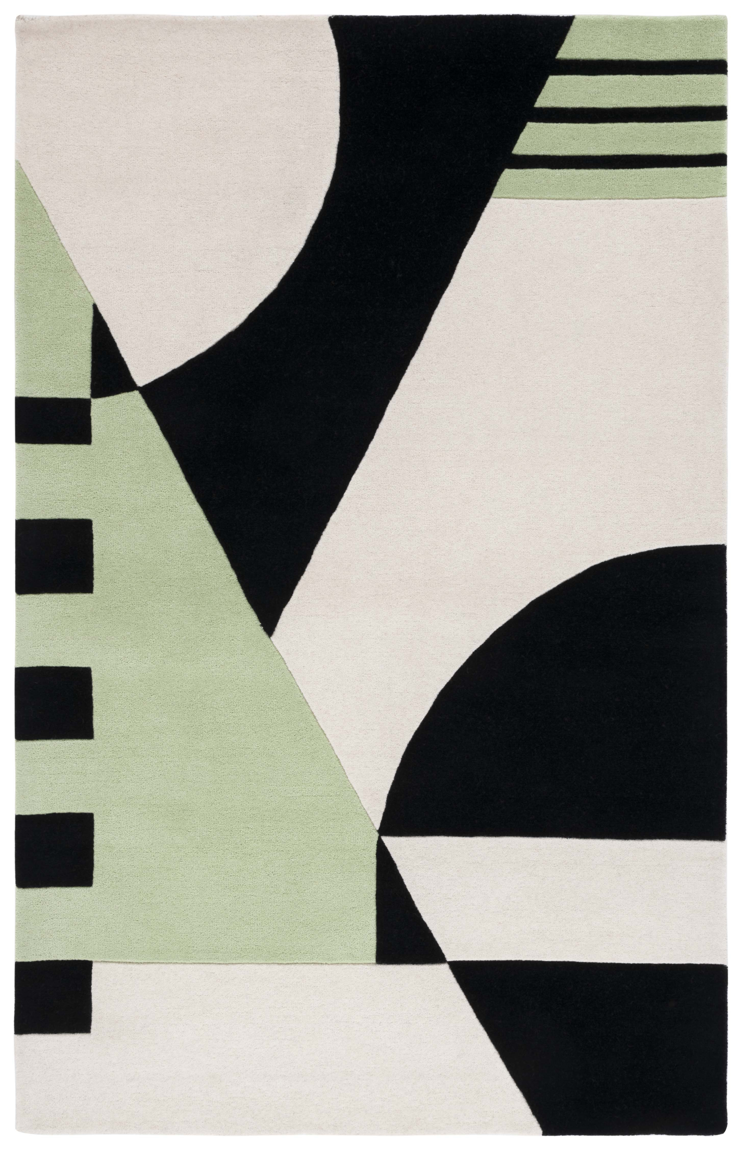 AllModern Hina Rd863 Area Rug In Black / Green & Reviews | Wayfair