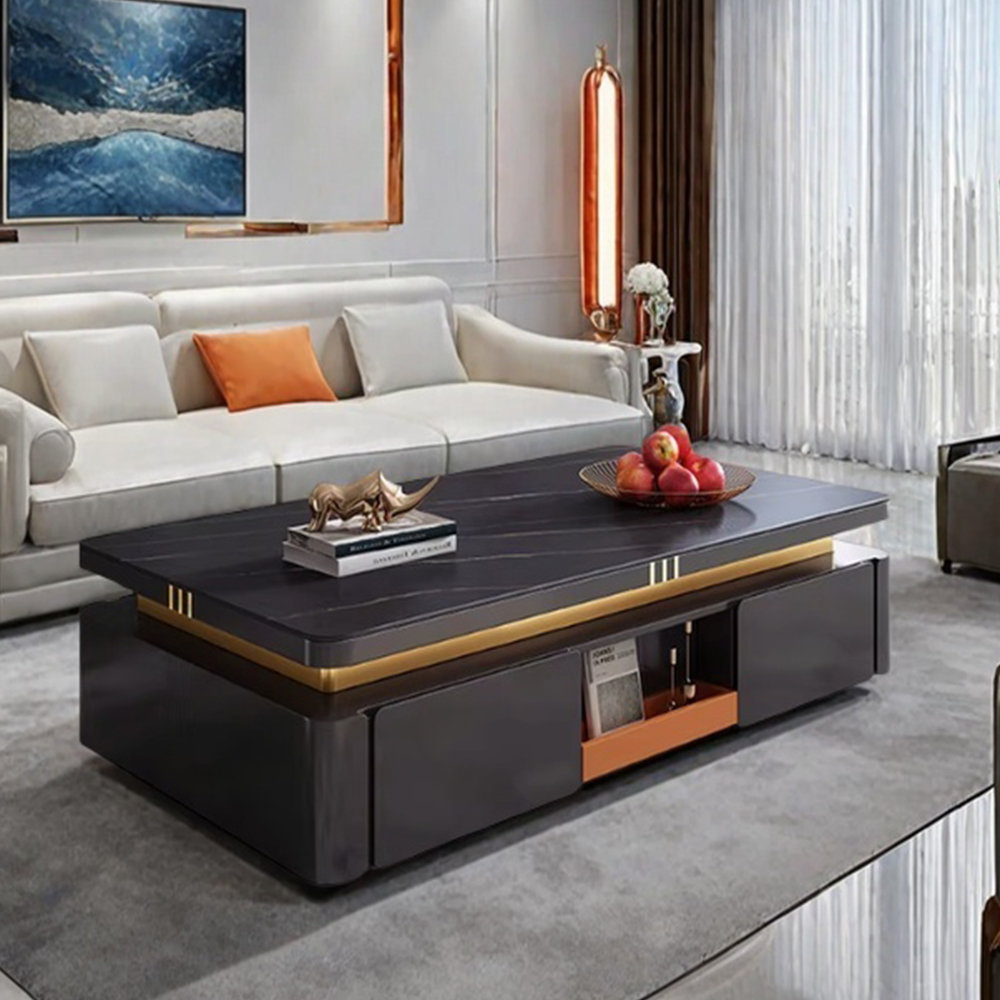 Trentastic Trails Light luxury design simple coffee table | Wayfair