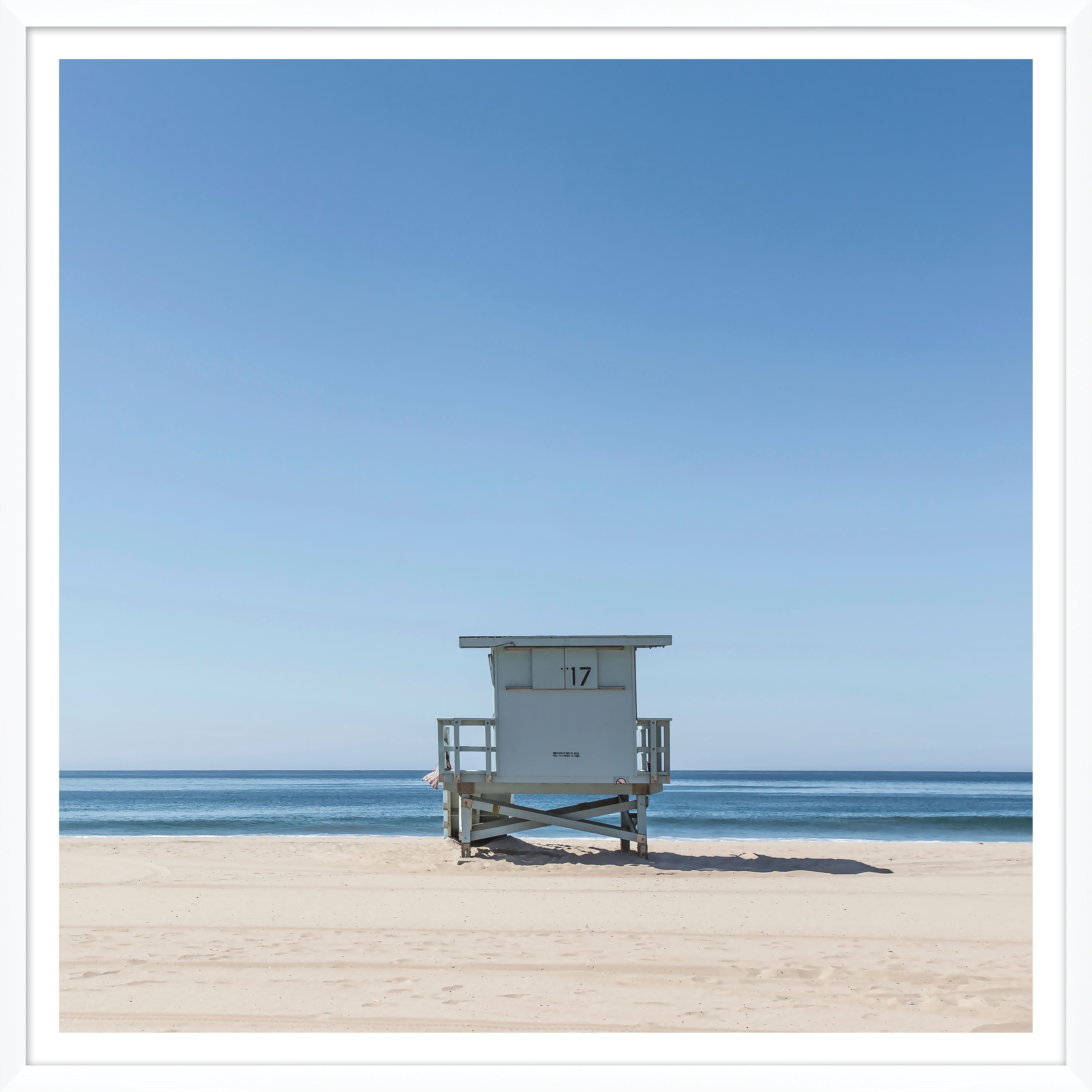 Soicher Marin 'Lifeguard Station' - Picture Frame Photograph on Paper ...