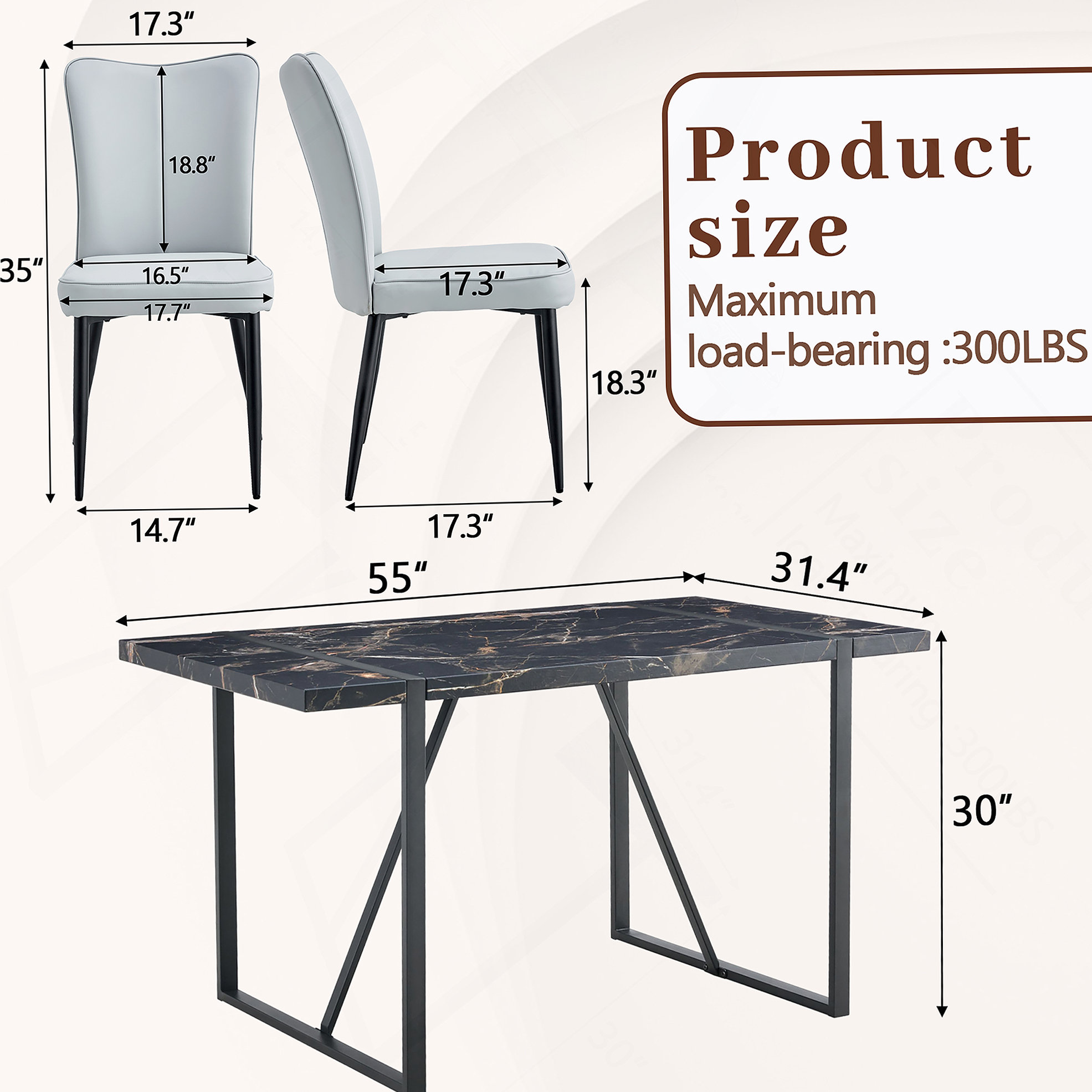 George Oliver Dining Table Set | Wayfair