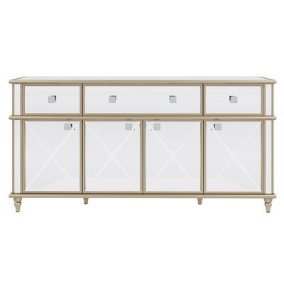 Willa Arlo Interiors Chatsworth 71'' Wide Mirrored Sideboard & Reviews ...