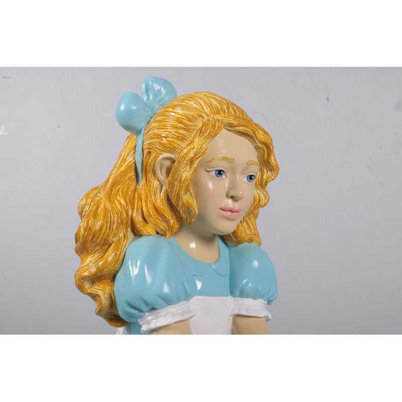 LM Treasures Alice Sitting Statue | Wayfair