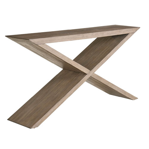 X & Cross Leg Console Tables You'll Love | Wayfair
