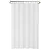 Charlton Home® Savino Striped Waterproof Fabric Single Shower Curtain ...