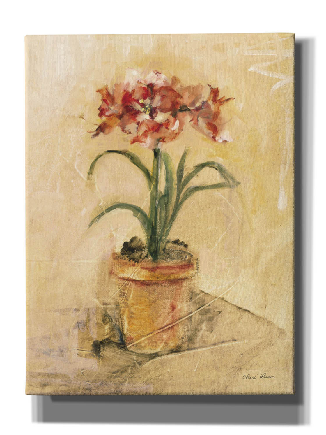 August Grove® Epic Graffiti 'Secret Amaryllis 1' by Cheri Blum Canvas ...