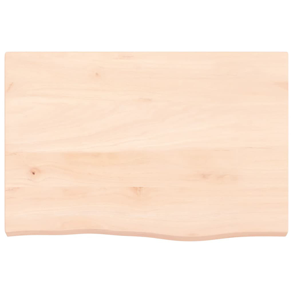 vidaXL Bathroom Countertop Live Edge Vanity Top Light Brown Treated ...