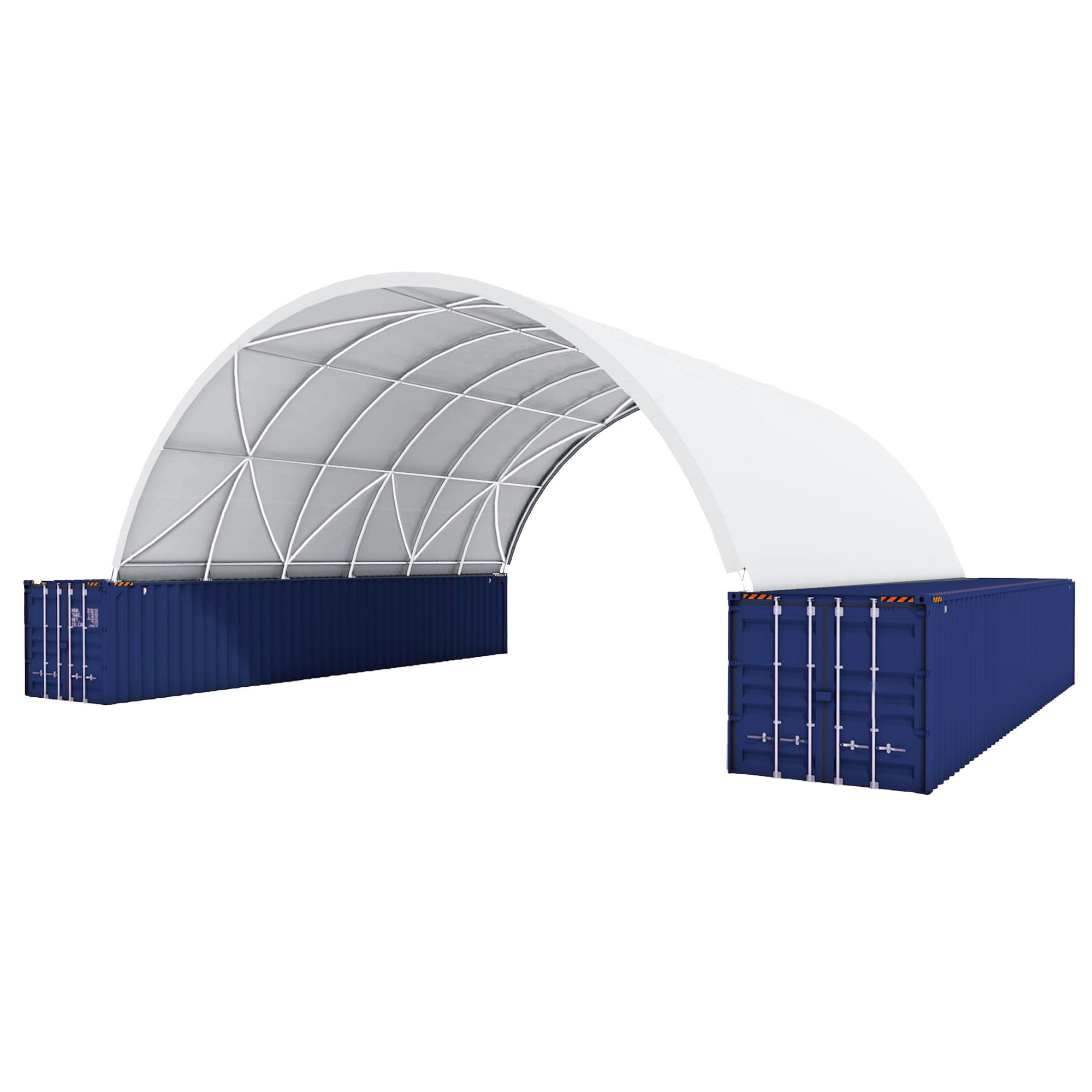 CHERY INDUSTRIAL.COM 40 Ft. W X 40 Ft. D Shipping Container Canopy ...