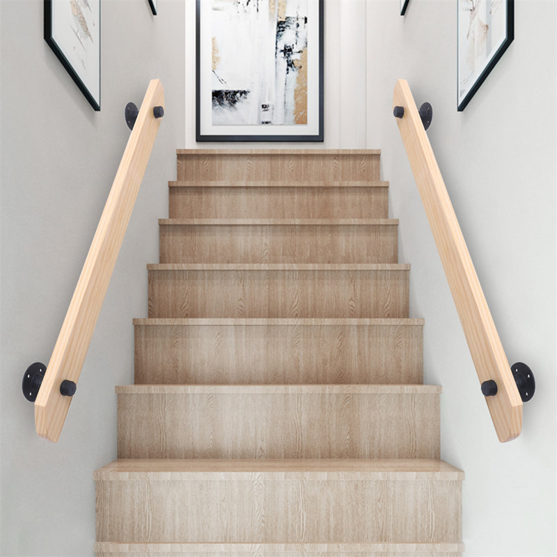 SUNYOU 3.15" x 39.37" x 1.18" Stair Hand Corridor Railing & Reviews ...
