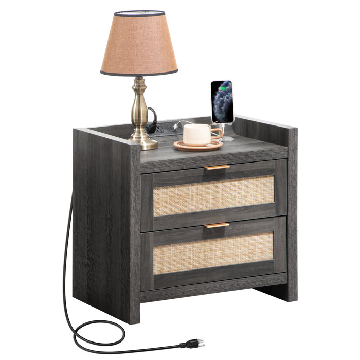 Millwood Pines Amrutha Nightstand & Reviews | Wayfair