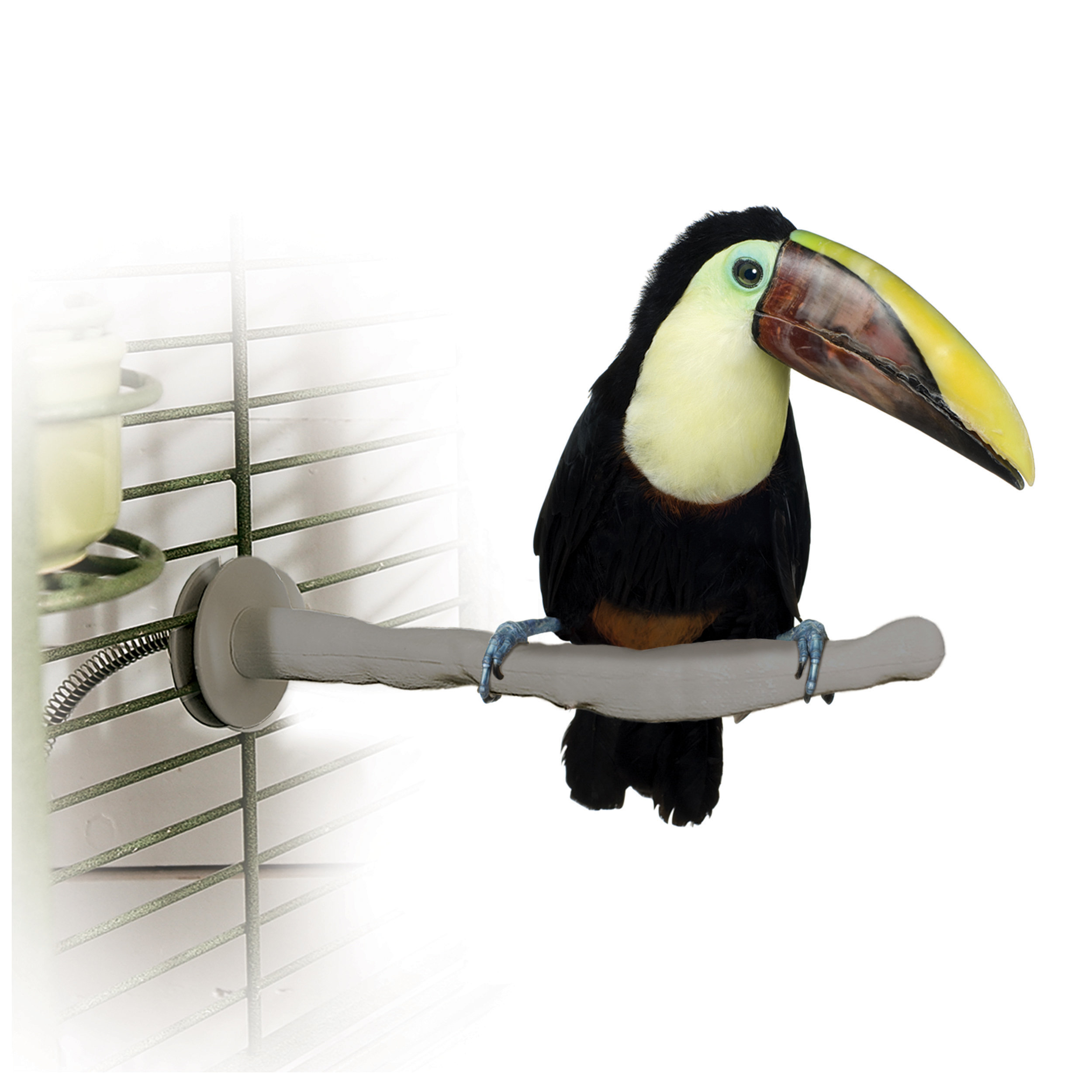 K&H Manufacturing Heated Metal Bird Perch for Inside Cage & Reviews ...