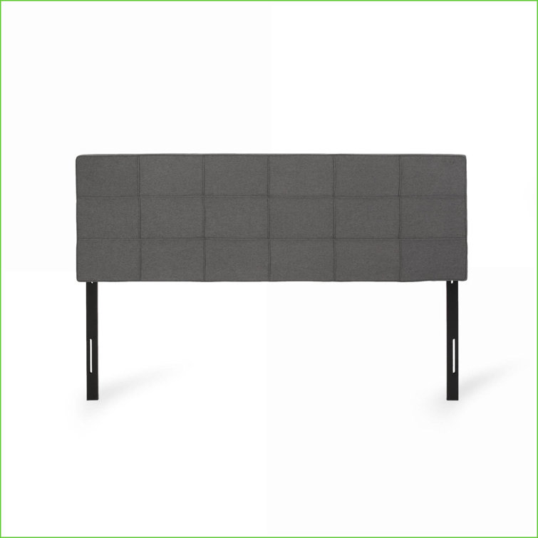 Ebern Designs King/California King Size Linen Upholstered Headboard ...