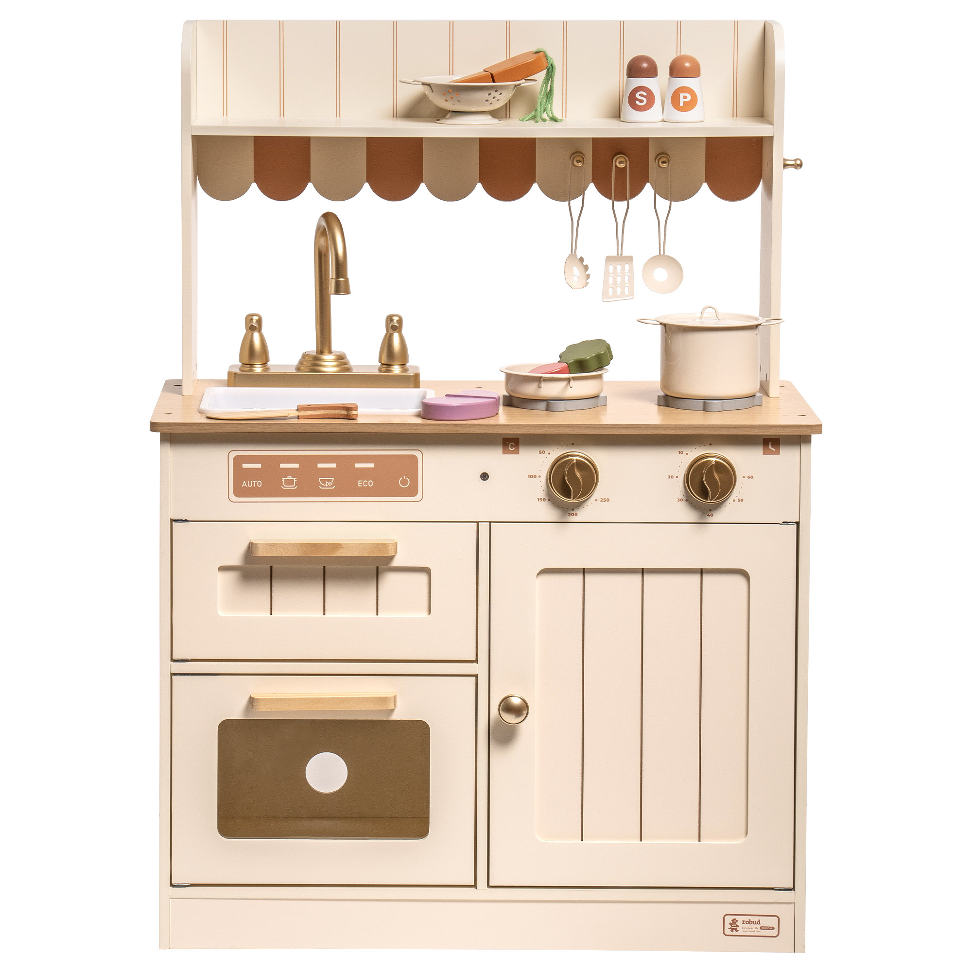 ROBUD Play Kitchen Set for Kids, Preschool Kitchen Playset - Wayfair Canada