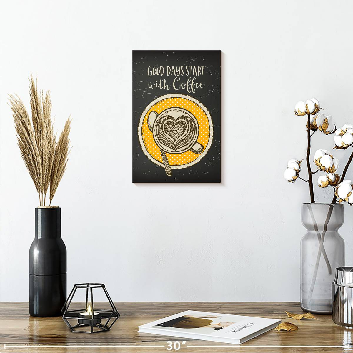 Ebern Designs Yarlin Good Days Start With Coffee | Wayfair