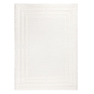 Town & Country Living TOWN & COUNTRY EVERYDAY Cloud Shag Area Rug Ivory ...