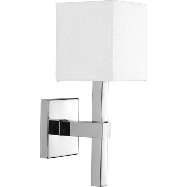 Wade Logan® Akendra 1 - Light Dimmable Armed Sconce & Reviews | Wayfair