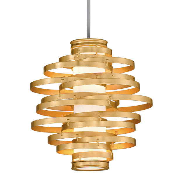 Corbett Lighting Vertigo Unique Geometric Chandelier & Reviews | Perigold