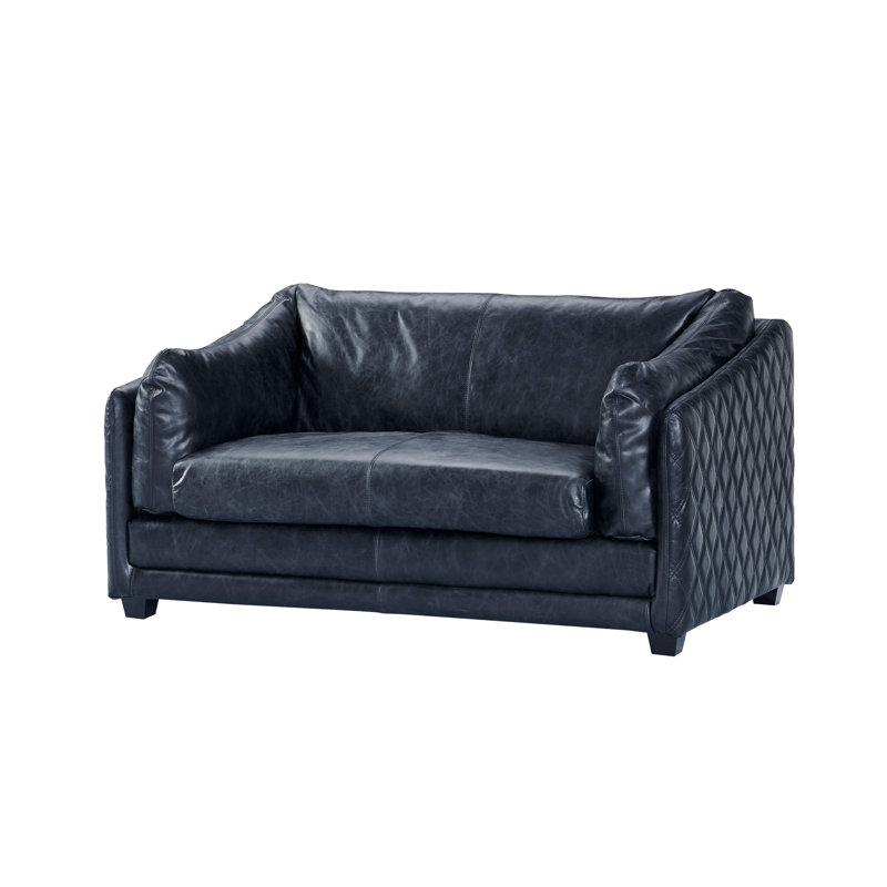 17 Stories Waco Rustic Modern Love Seat | Wayfair