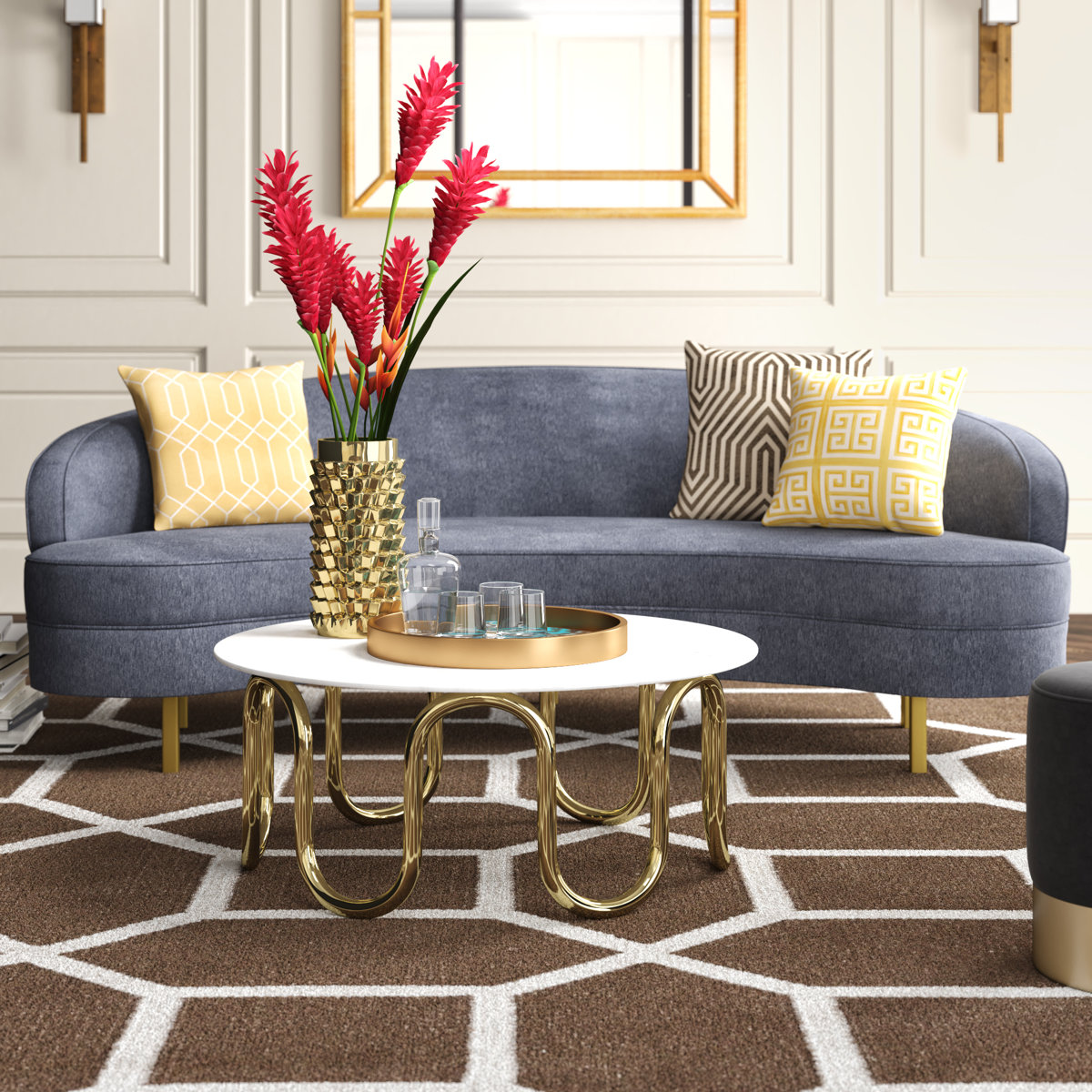 Jonathan Adler Scalinatella Cocktail Table & Reviews | Perigold